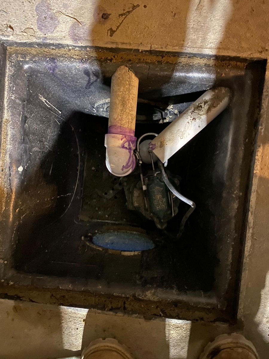 Egress window and walkout steps with pumps completed in Toms River NJ